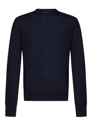 Dsquared2 Virgin Wool Pullover - Navy Blue