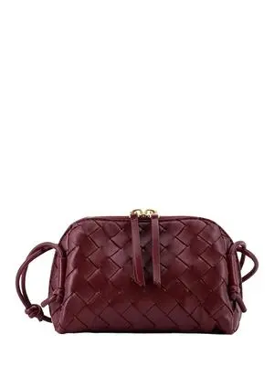 Bottega Veneta BOTTEGA VENETA The Mini Cosmetic Pouch Rosso