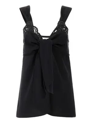 CHLOÉ Chloé Sleeveless 100% Silk Top, Size 36
