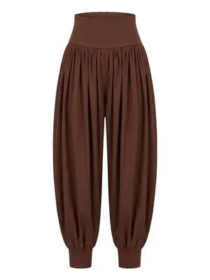 LAMIA LAGHA Balloon Pants - Brown