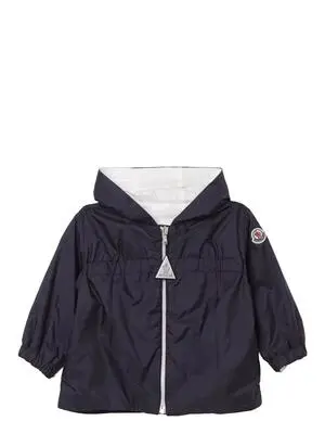 Moncler Zip Up Hooded Jacket With Logo Detail - 742