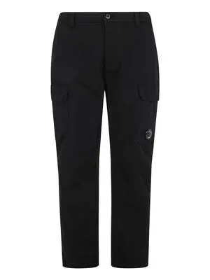 C.P. COMPANY Loose Cargo Pants - Black