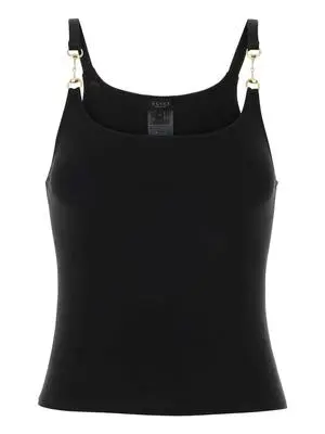 GUCCI GUCCI Viscose Crepe T-shirt With Morsetto Detail