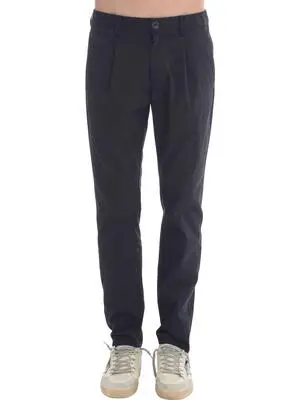 Herno Lightweight Tailored Trousers - Blue