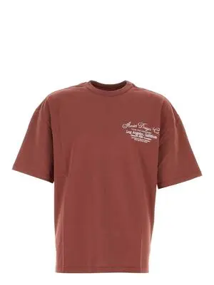 Amiri Oversize Cotton T-shirt - Red