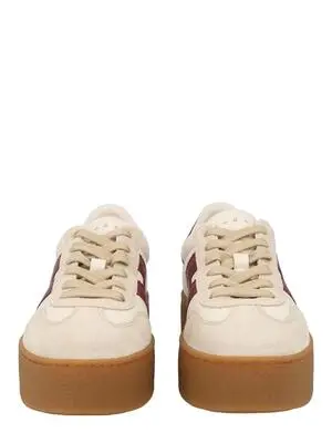 Hogan HOGAN Platform Suede Low Top Sneakers Multicolour