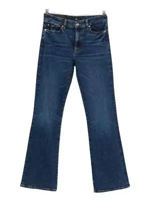 7 For All Mankind The Leggy Bootcut Denim Jeans - Blue