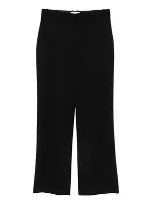 THE ROW Coleman Wool Trousers - Black