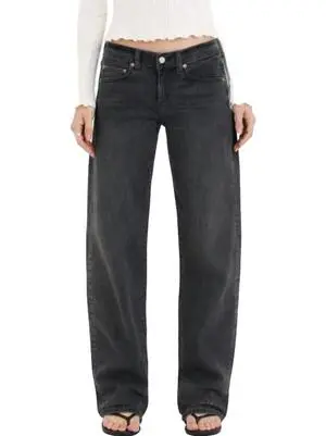 DAZE DAZE Low Rise Barrel Leg Jeans