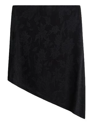 H&M Jacquard-jersey Bandeau Top - Black