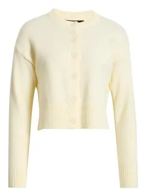 Deluc Teide Fuzzy Cardigan - Ecru