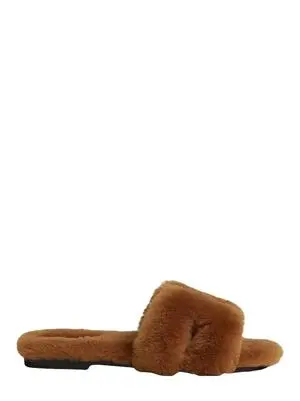 Hermès Oran Sandals In Calfskin - Brown