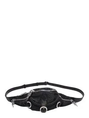 Chrome Hearts Nylon Stencil Mini Snatpack - Black