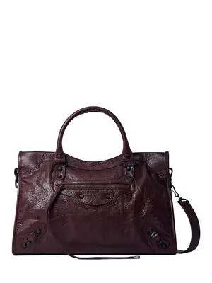 Balenciaga Balenciaga Medium Le City Handbag Red