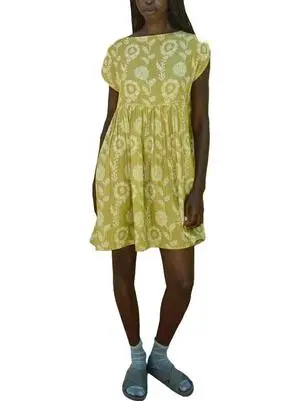 ACE & JIG Ace & Jig Floral Print Sleeveless Mini Dress