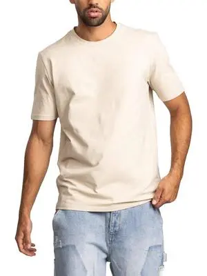MANIA Front Side Of The Soul Slim Fit Stretch Cotton T-shirt - Stone