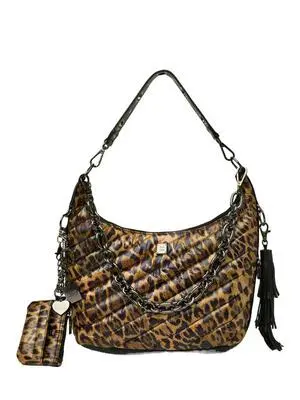 THINK ROYLN Icon Hobo Bag - Leopard