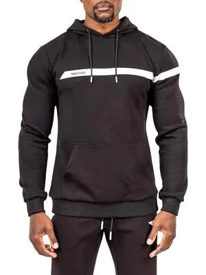 MACEOO Marthyr Logo Hoodie - Black