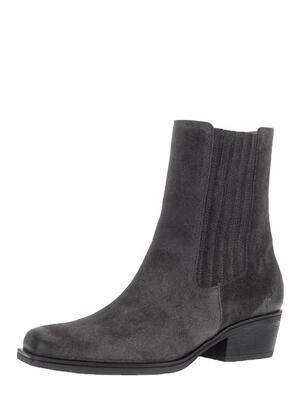 Gabor Tennessee Leather Bootie - Dark Grey