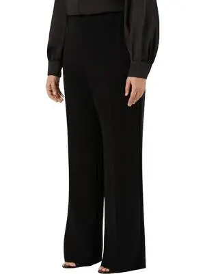 Marina Rinaldi Franz Wide Leg Trousers - Black