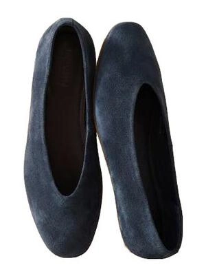HAVEN WELL WITHIN Haven Well Within Soft Suede Ballet Flats Nightfall