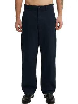 COTTON ON Baggy Chino Pant - Navy