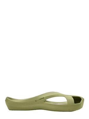 CCILU USA Stepping Stone Slide Sandals With Customizable Insoles - Mosstone