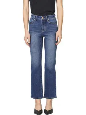 DEAR JOHN Anika Mid-rise Ankle Straight Jeans - Midtown