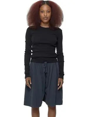 EVERYBODY.WORLD Everybody.World Rib Long Sleeve T-Shirt Black