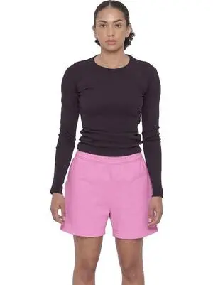 EVERYBODY.WORLD Everybody.World Rib Long Sleeve T-Shirt Mulberry