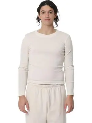 EVERYBODY.WORLD Everybody.World Rib Long Sleeve T-Shirt Natural