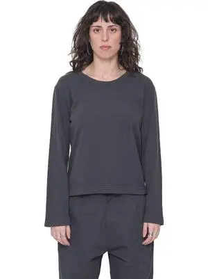 EVERYBODY.WORLD Straight Sleeve Tailored Trash Tee - Slate