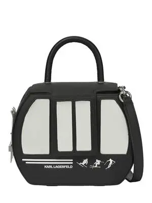 Karl Lagerfeld Ikon Gondola Top Handle Bag Black