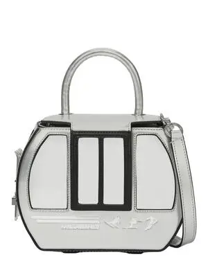 Karl Lagerfeld Ikon Gondola Top Handle Bag - Silver