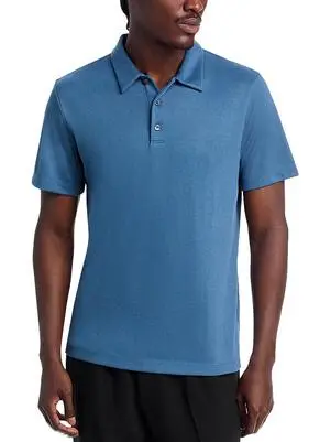 Theory Bron Anemone Jersey Polo Shirt Bering