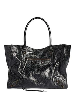 Balenciaga Le City Tote Bag Small - Black