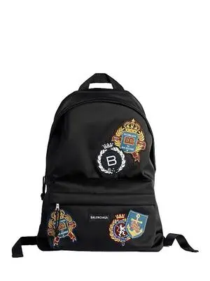 Balenciaga Explorer Backpack With Embellishments - Black/multicolor