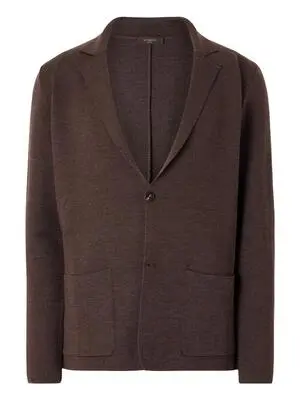 SLOWEAR Merino Wool Blazer - Brown