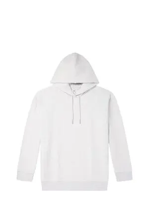 On Club Collective Logo-embroidered Cotton-blend Jersey Hoodie - Gray