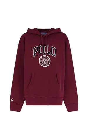 Polo Ralph Lauren Logo Fleece Hoodie - Red