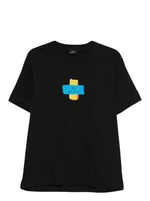 Paul Smith Pebble Bunny Cotton T-shirt - Black