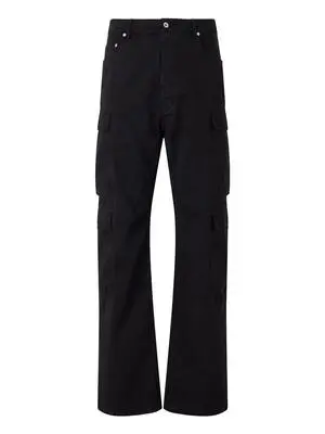 Rick Owens Wide-leg Cargo Jeans - Black