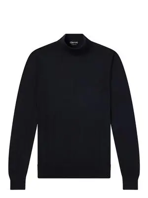 TOM FORD TOM FORD Wool Rollneck Sweater Black