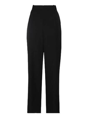 Balmain Wool, Viscose, And Cotton Pants - Black