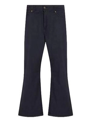 CONTE OF FLORENCE CONTE OF FLORENCE Midnight Cotton Elastane Bootcut Pants