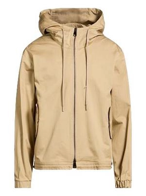 THE EDITOR Jacket Size Cotton, Elastane - Beige