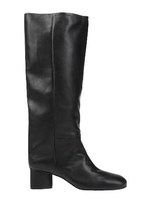 VIC MATIE Leather Boots - Black
