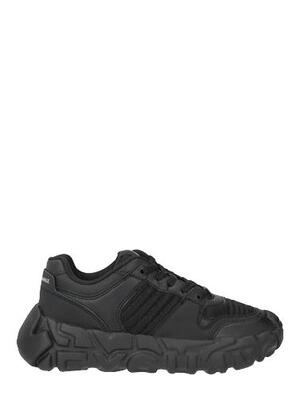 Armani Exchange Polyester Low Top Sneakers - Black