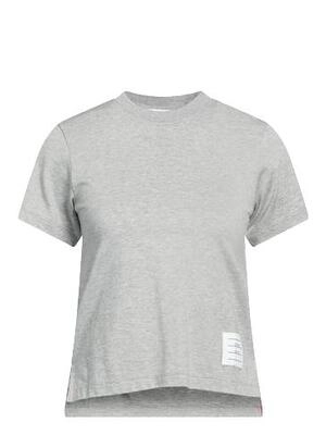Thom Browne T-shirt In Light Cotton - Grey