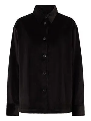 Studio Nicholson Santini Cotton-corduroy Shirt - Brown
